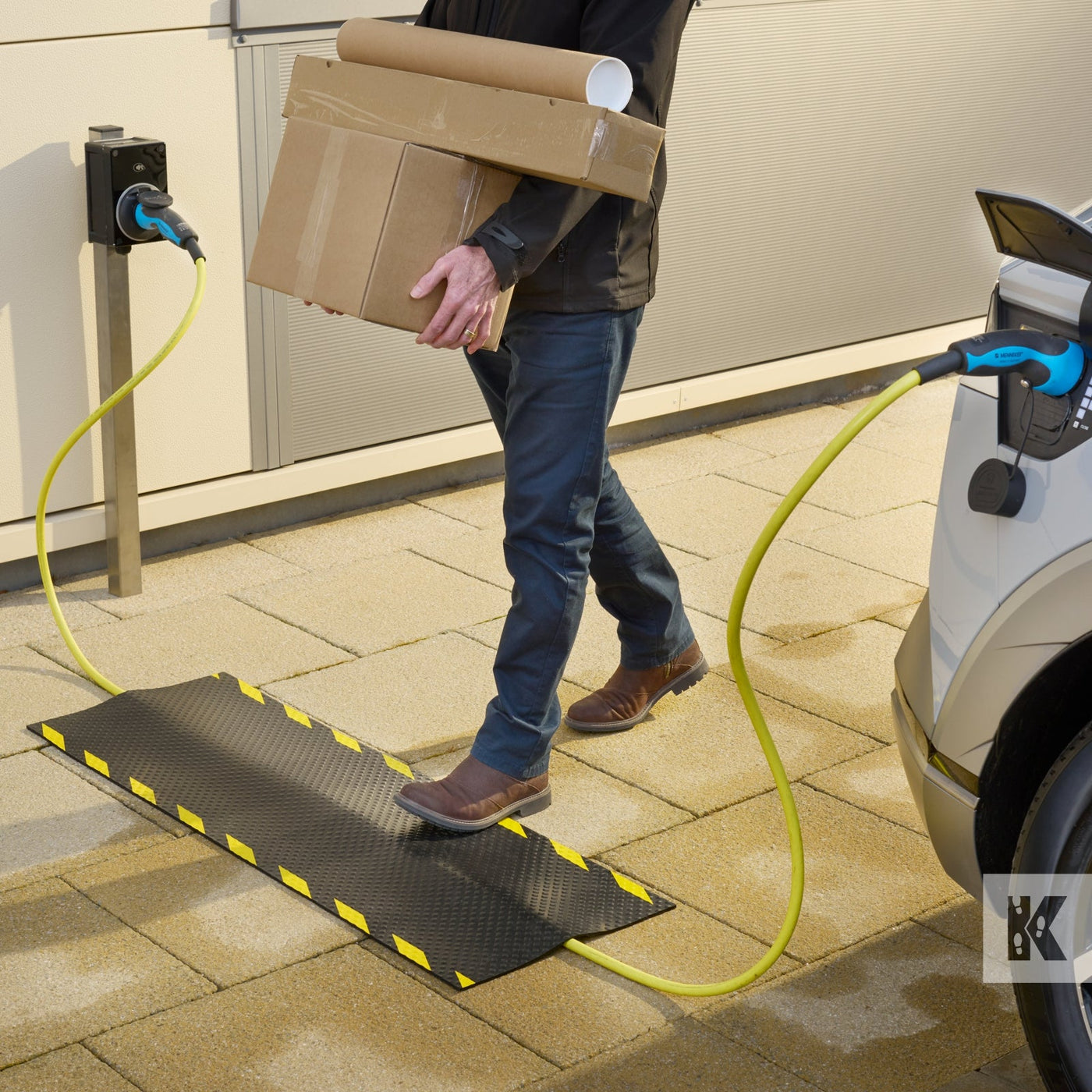 Kleen-Cable EV Mat | Wire Protection Mat | Kleen-Tex — Kleen-Tex USA