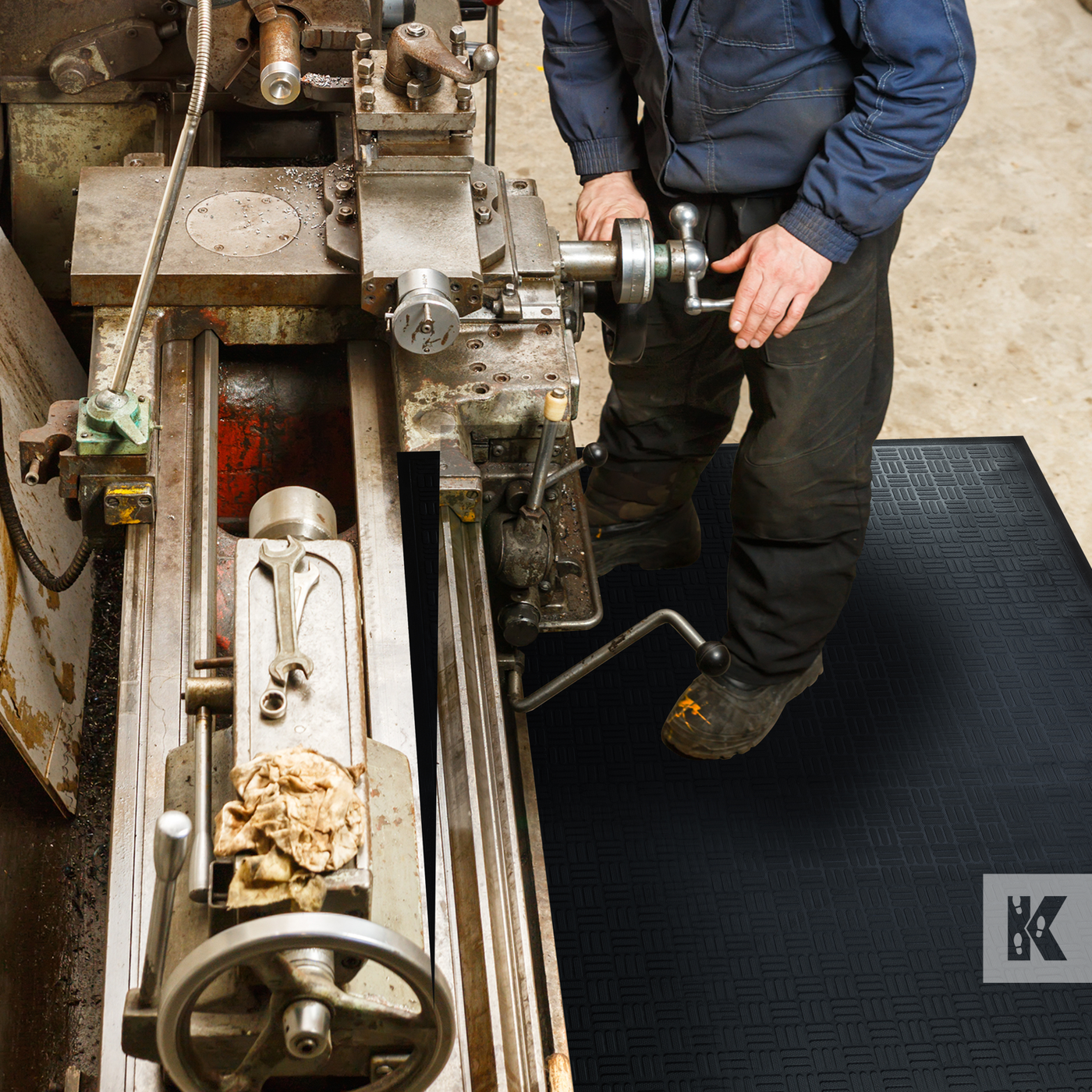 Kleen-Scrape Mat | Heavy Duty Anti-Fatigue Mats | Kleen-Tex — Kleen-Tex USA
